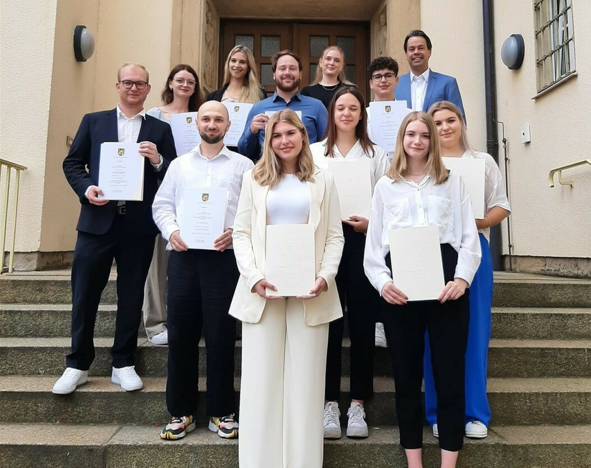 Ausbildung und Beruf: Neue Beamtenanwärter bei der Stadt FT - Frankenthal