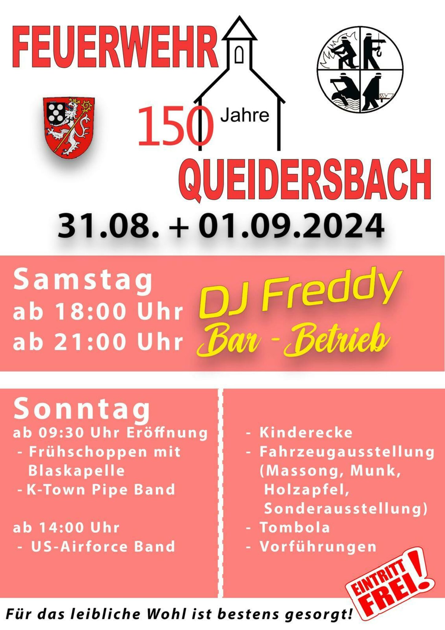 Feuerwehrfest in Queidersbach: 150 Jahrfeier Feuerwehr Queidersbach ...