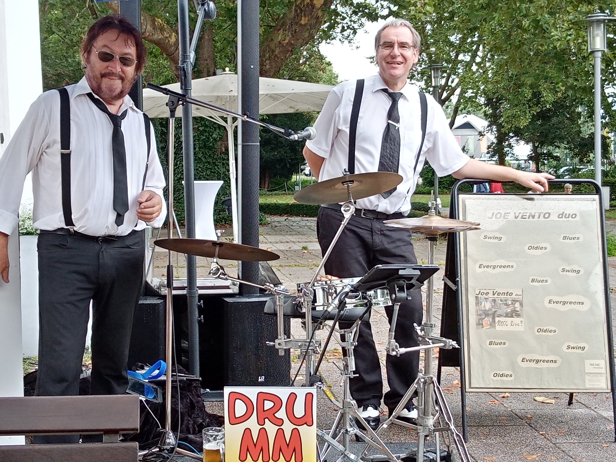 Turmrestaurant Ludwigshafen: Joe Vento Duo Livemusik - Ludwigshafen