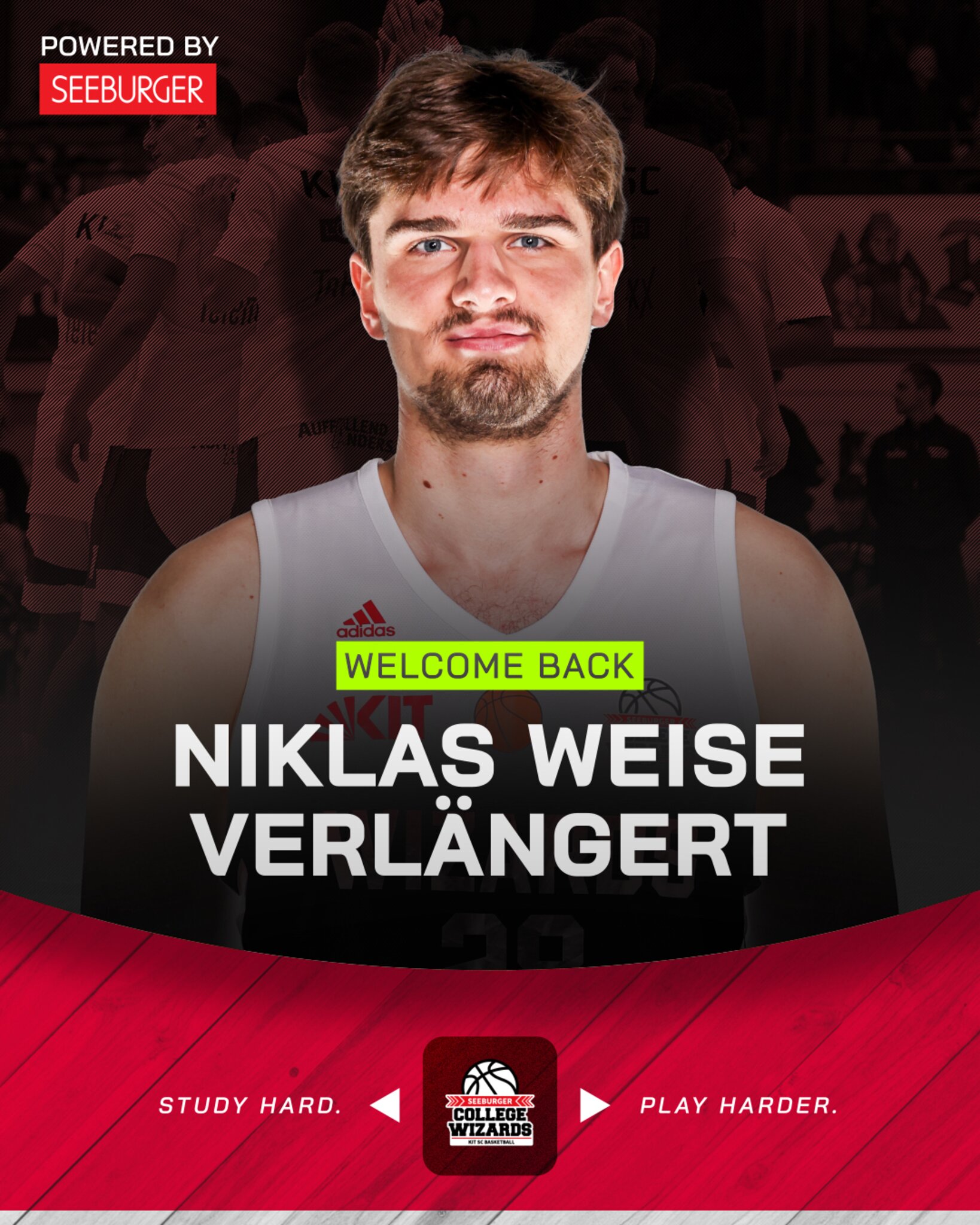 Der erste Big Man bleibt den Wizards treu - Karlsruhe