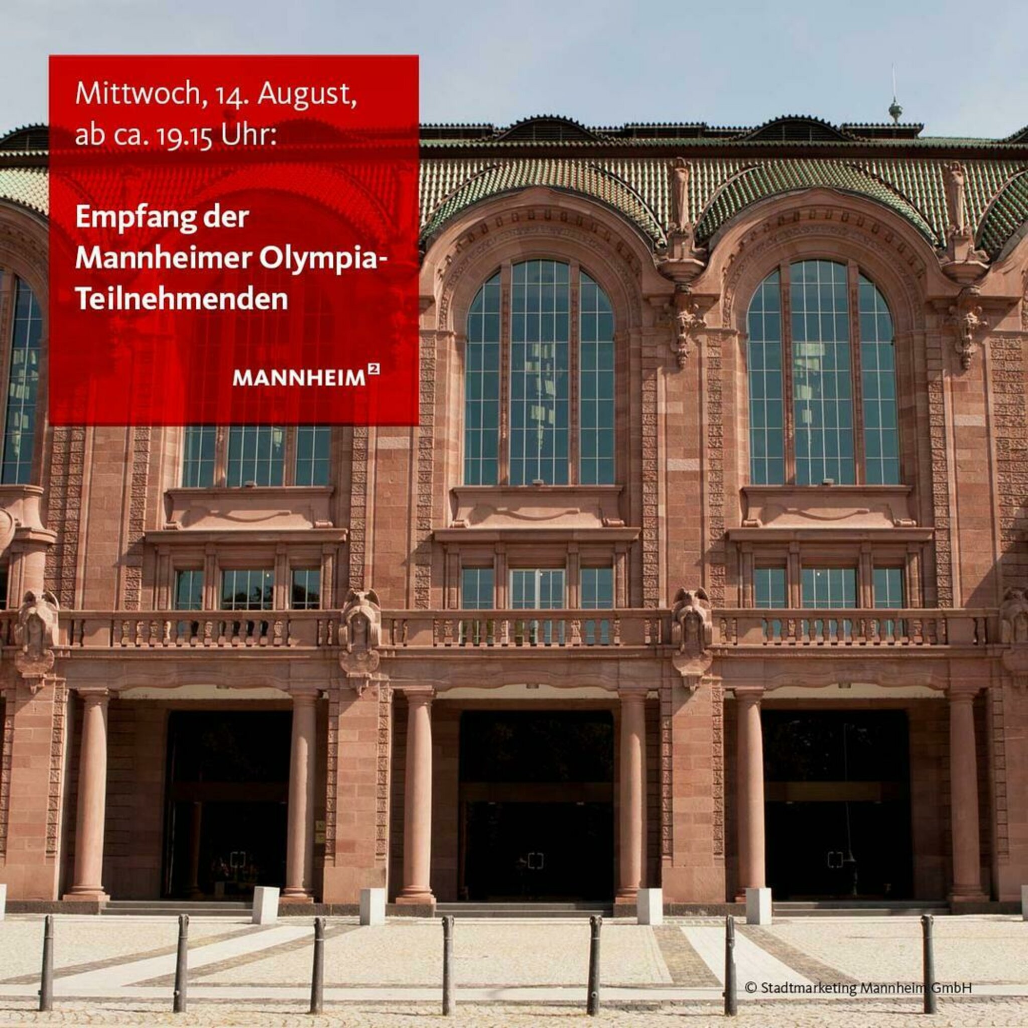 Sportlerempfang der Stadt Mannheim: Empfang für Olympia-Teilnehmende - Mannheim