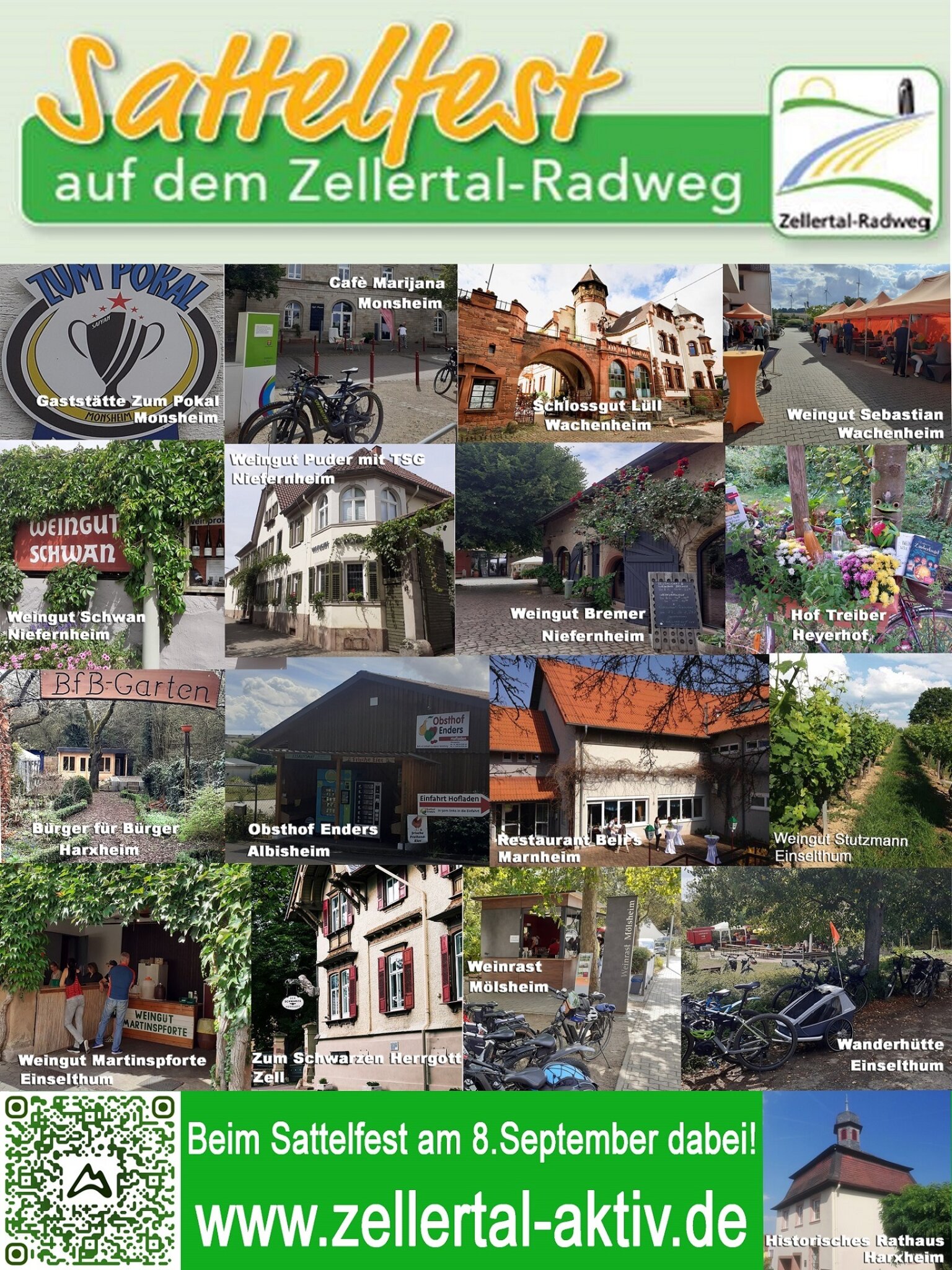 Zellertal-aktiv informiert:: Sattelfest auf dem Zellertal-Radweg am 8 ...