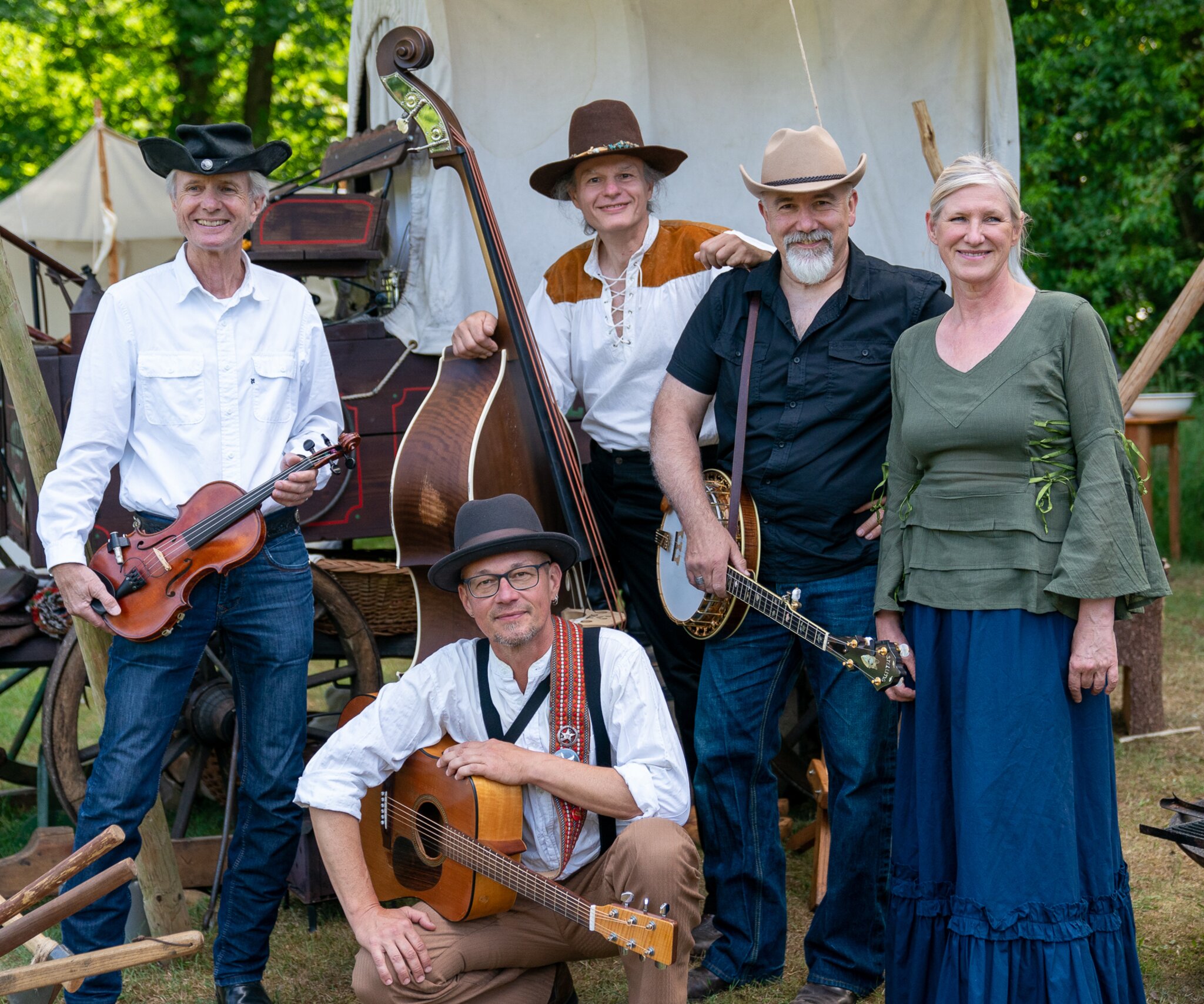 Bluegrass & Country: Dapper Dan Men am 06.10 im Lamotte-Park Germersheim - Wochenblatt Wörth