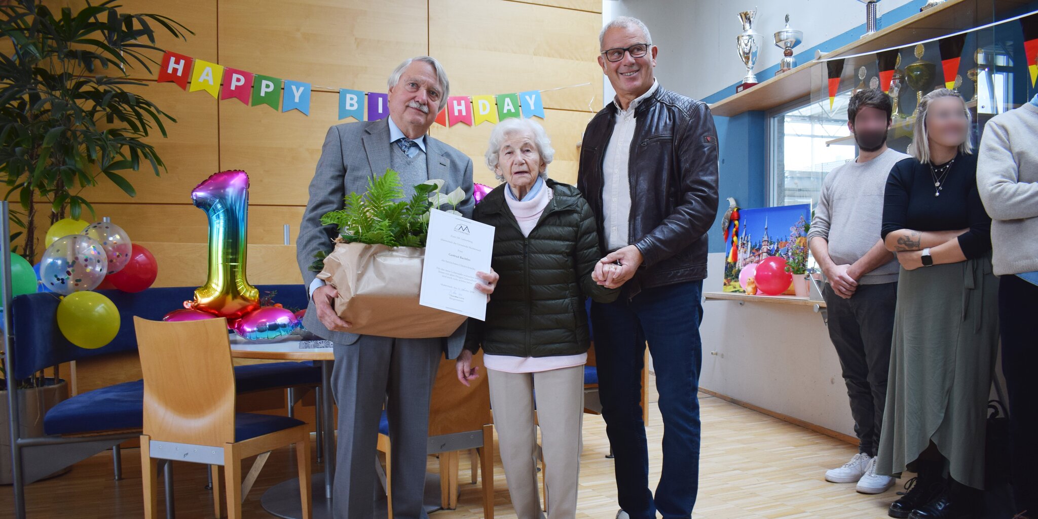 Neues aus der Gemeinde Mutterstadt: Gertrud Bachtler feiert 100 Jahre ...