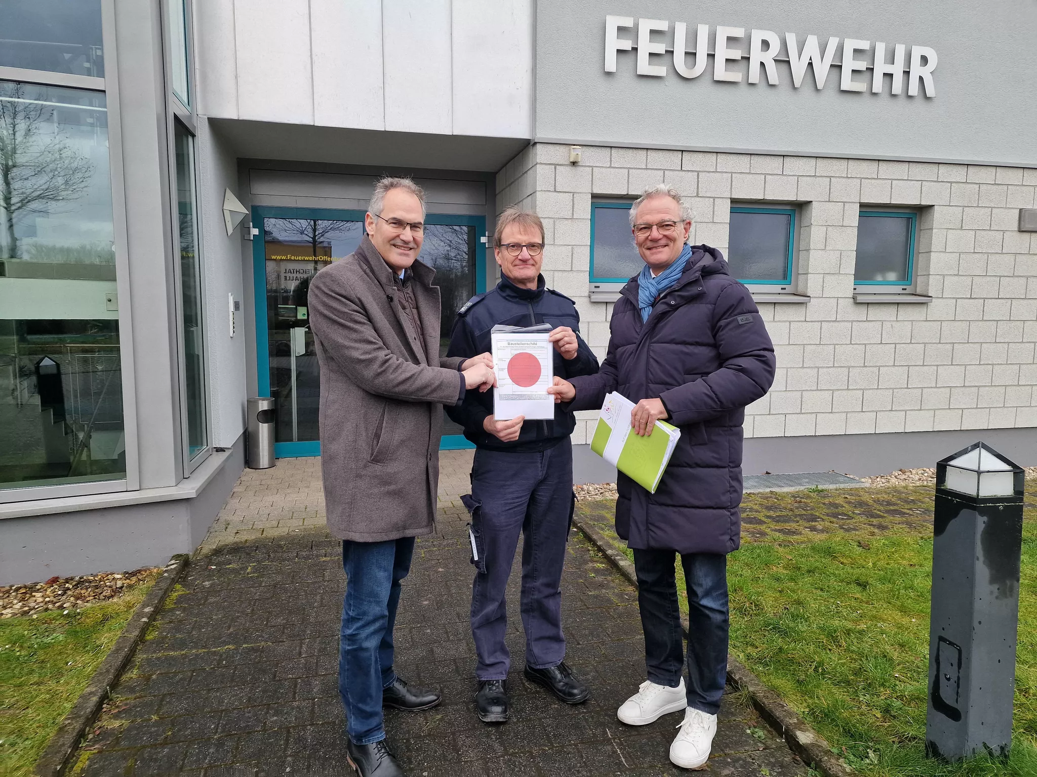 Umbau für das Offenbacher Feuerwehrhaus genehmigt - Offenbach