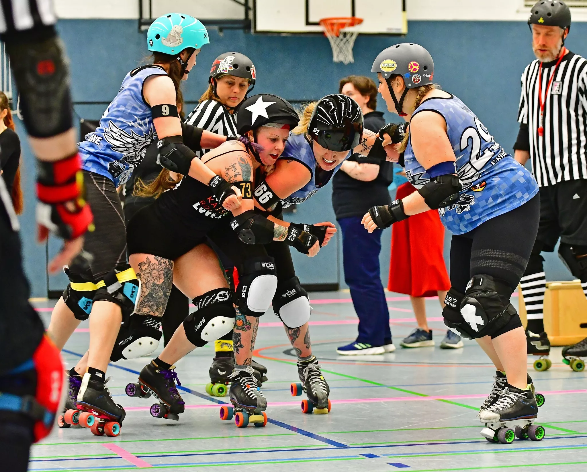 Roller Derby ist zurück in Mannheim: Heimspiel der Rhein-Neckar Delta ...
