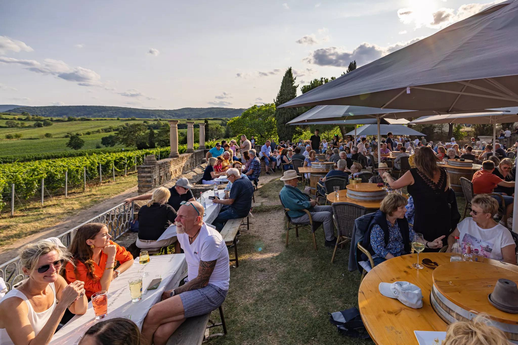 Weinfeste in der Pfalz: Weinfest an der Römerkelter - Bad Dürkheim