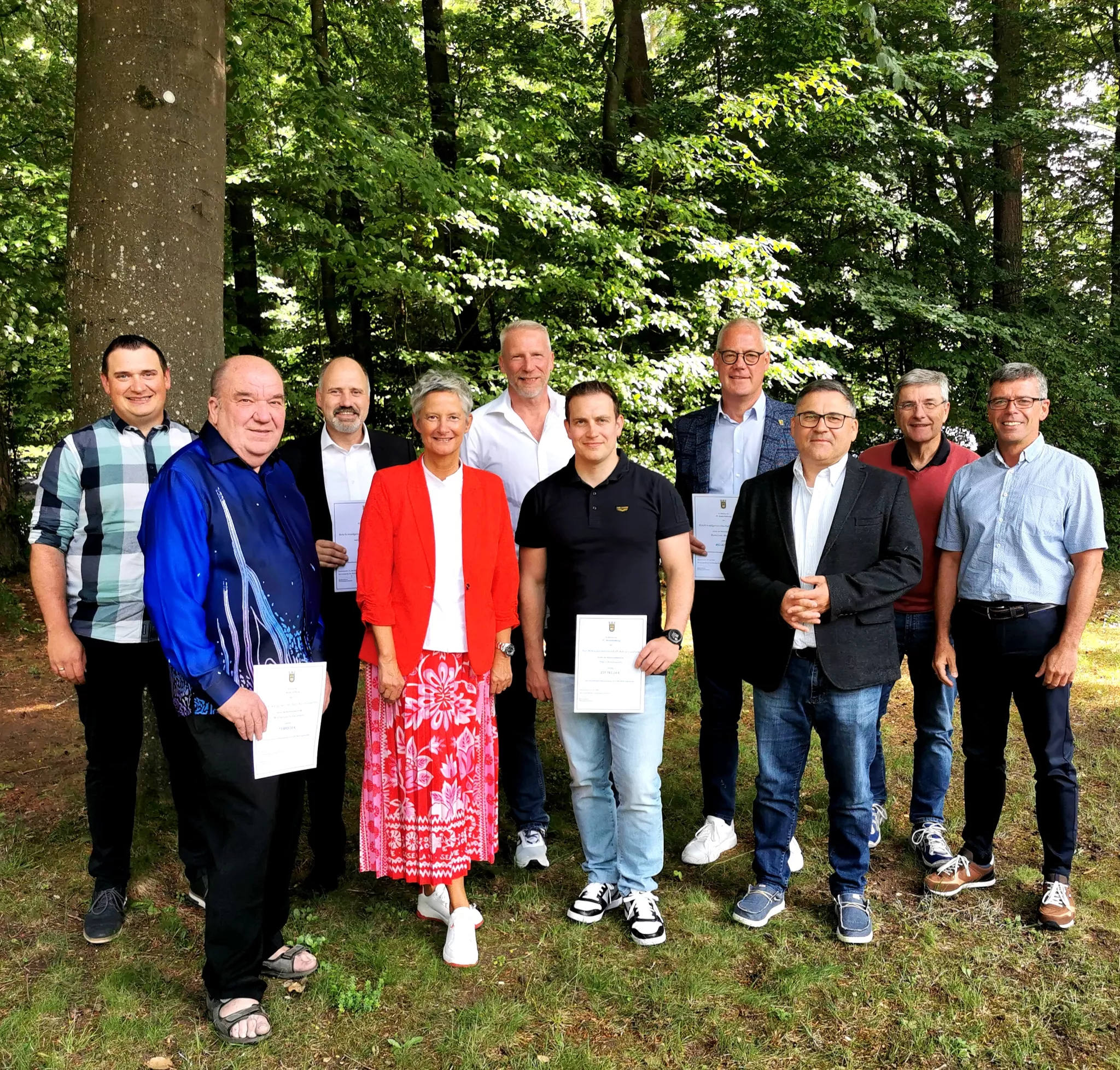 Ausschüttung der Reichswaldgenossenschaft: Geldsegen für die ...