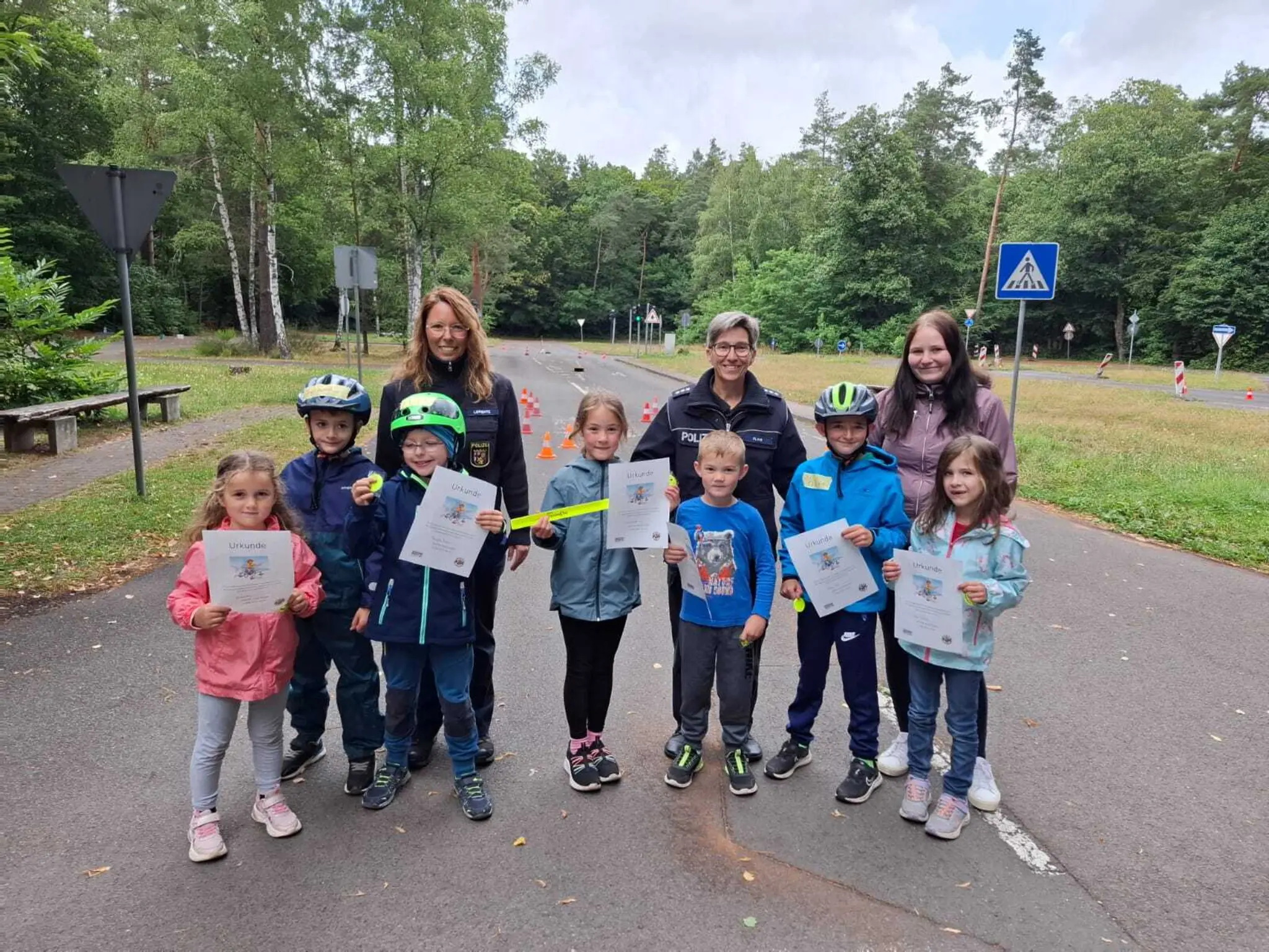 Sommerferienprogramm: Jugendverkehrsschule im Ferienprogramm der Stadt Otterberg