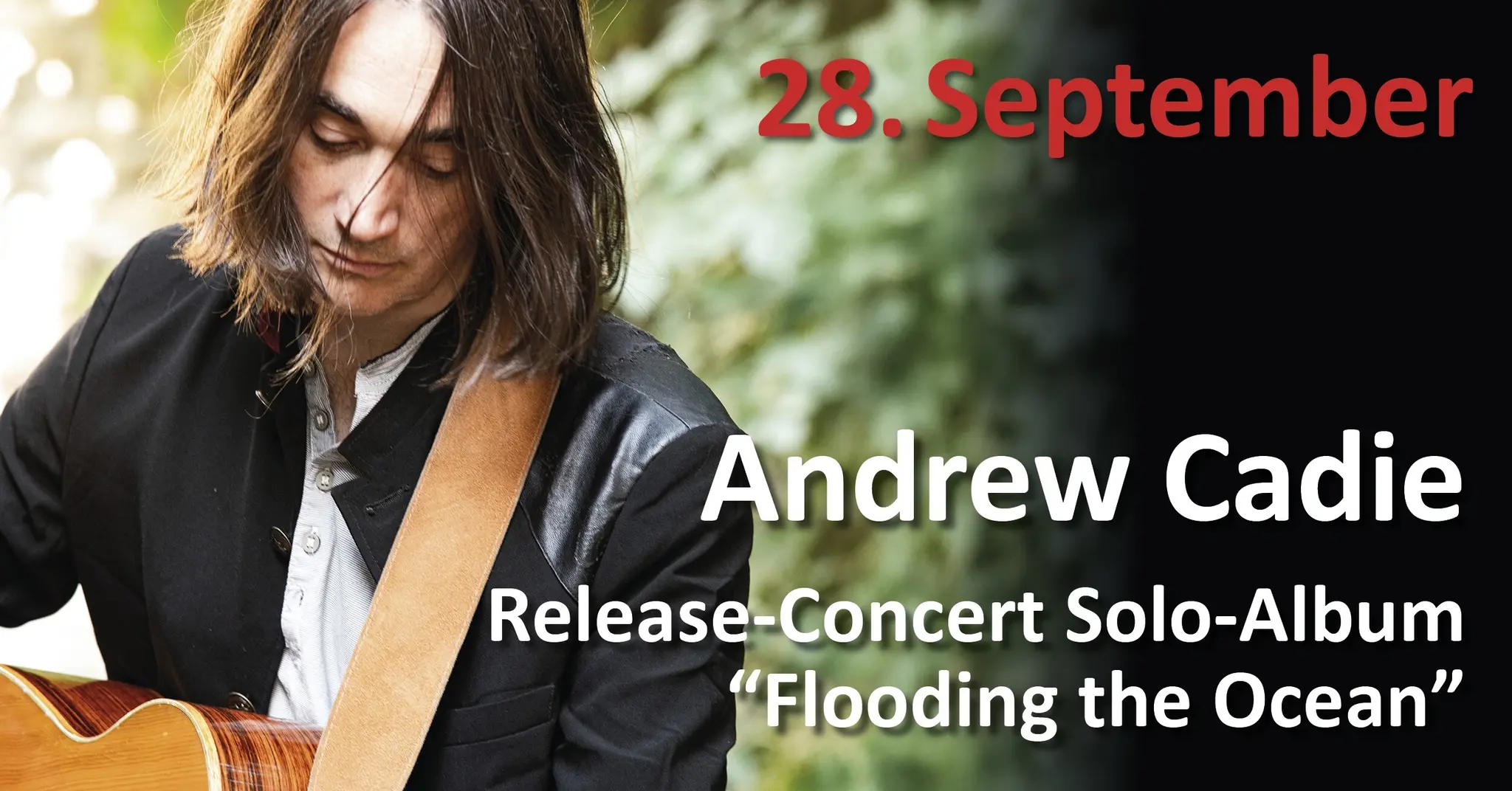 Release-Concert seines Albums "Flooding the Ocean": MUK proudly ...