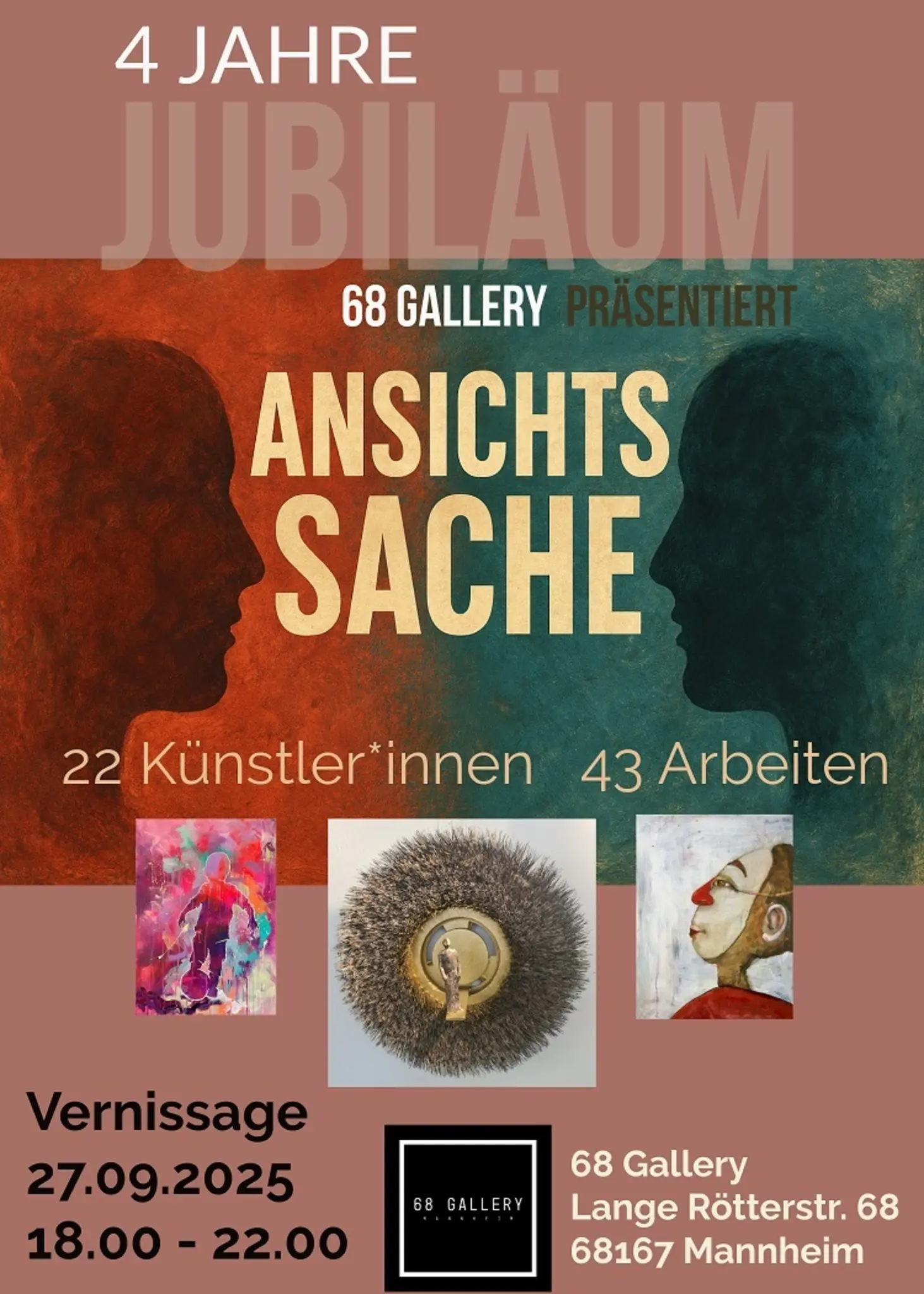 4 Jahre 68 Gallery: Ansichtssache - Mannheim