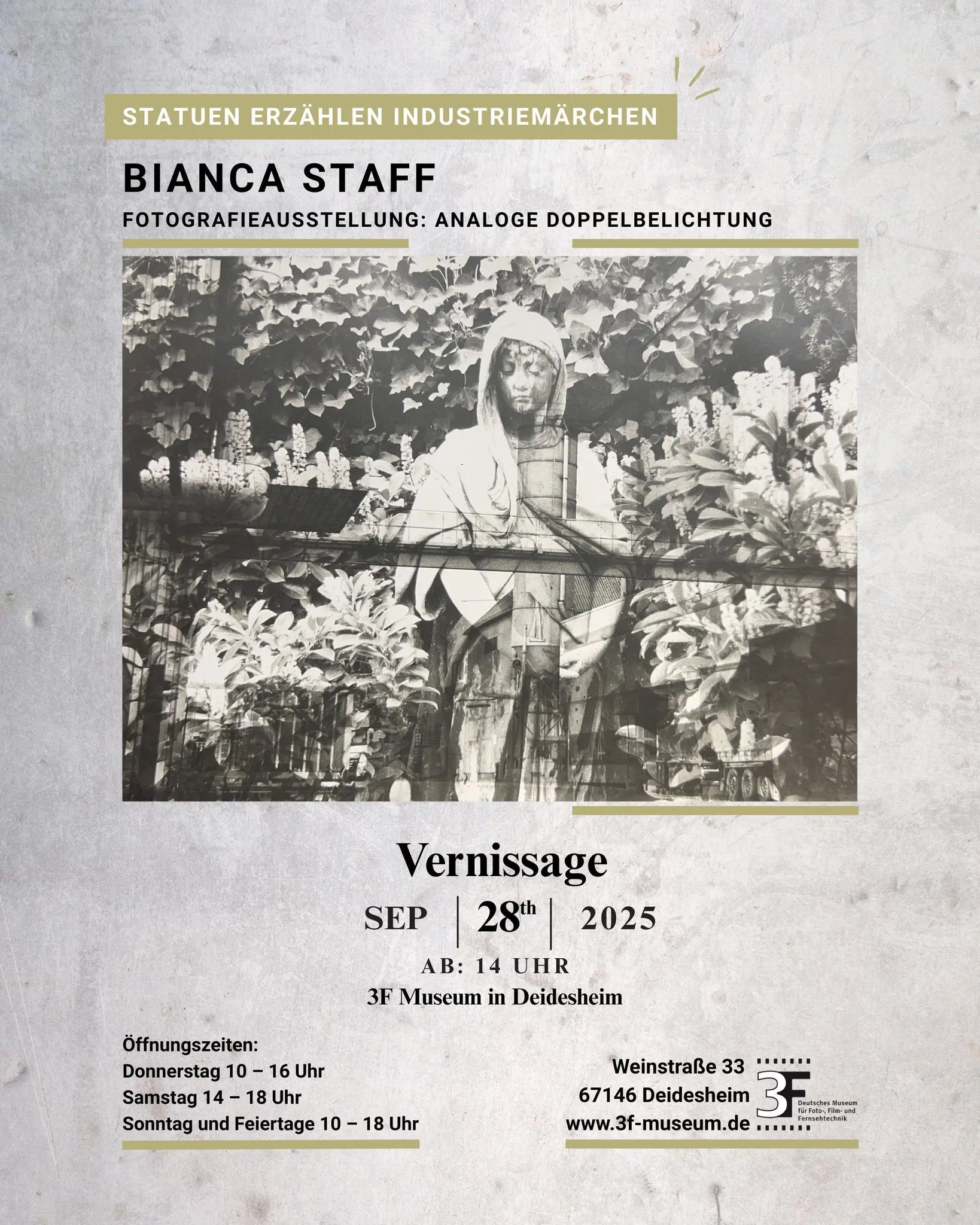Vernissage -Statuen erzählen Industriemärchen: Vernissage - Deidesheim