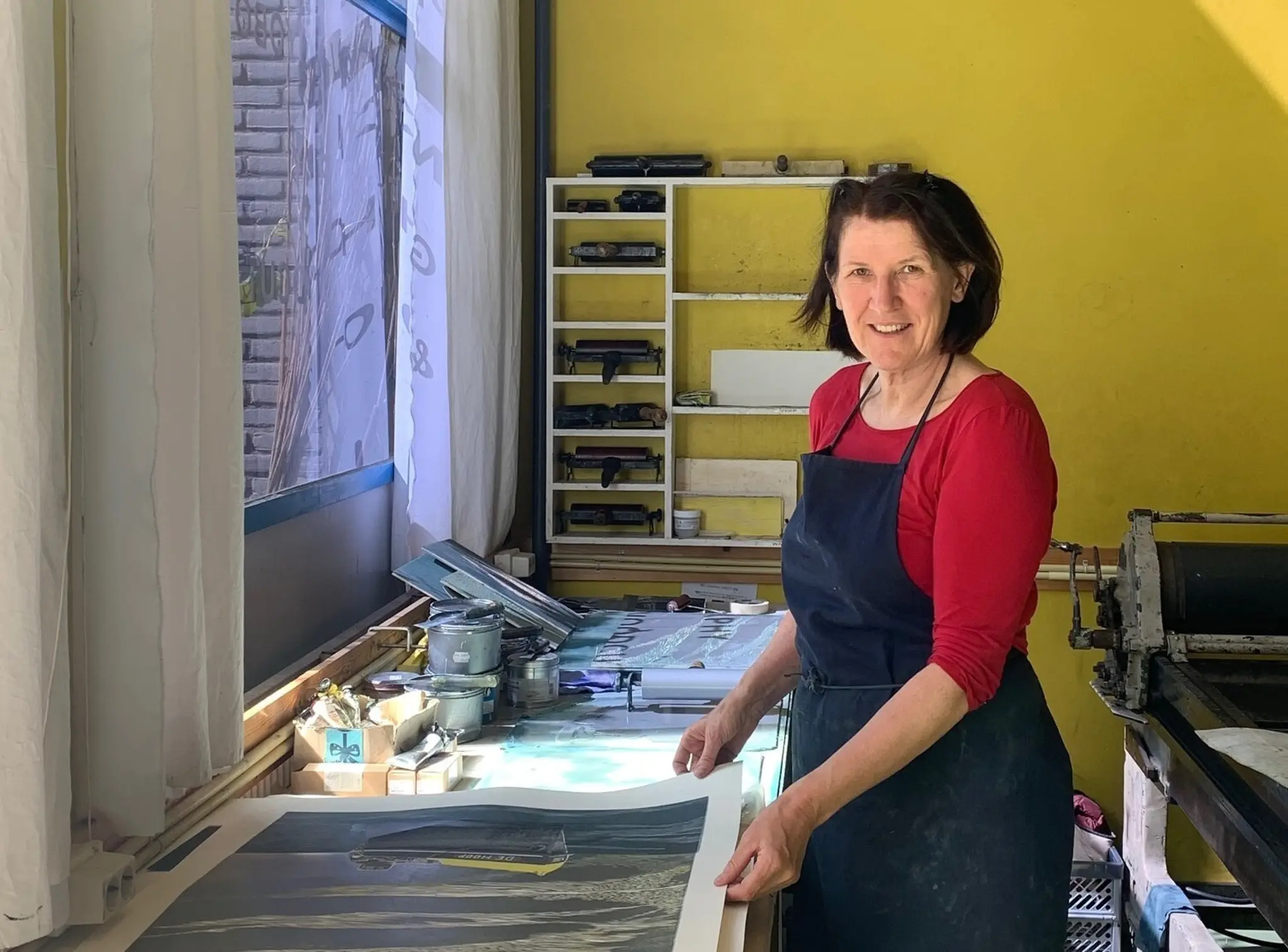 Druckkunst live erleben: Christina Simon kommt in die Winkeldruckerey ...