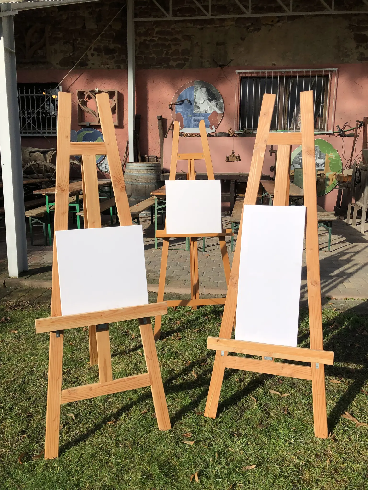 Sommerferien in Viernheim: Malen im Museumsgarten beim „Rasenatelier ...