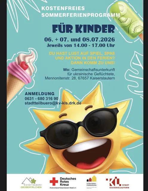 Kostenfreies Ferienprogramm: Sommerferienprogramm für Kinder ...