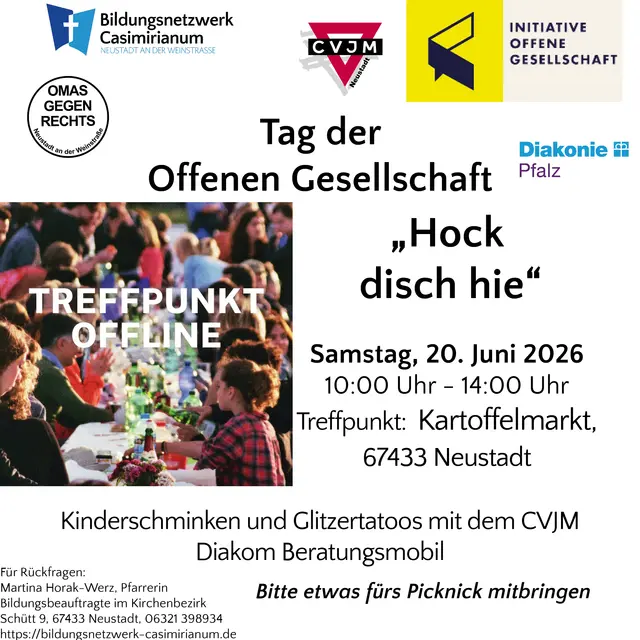 Bildungsnetzwerk Casimirianum Neustadt: Tag der Offenen Gesellschaft ...
