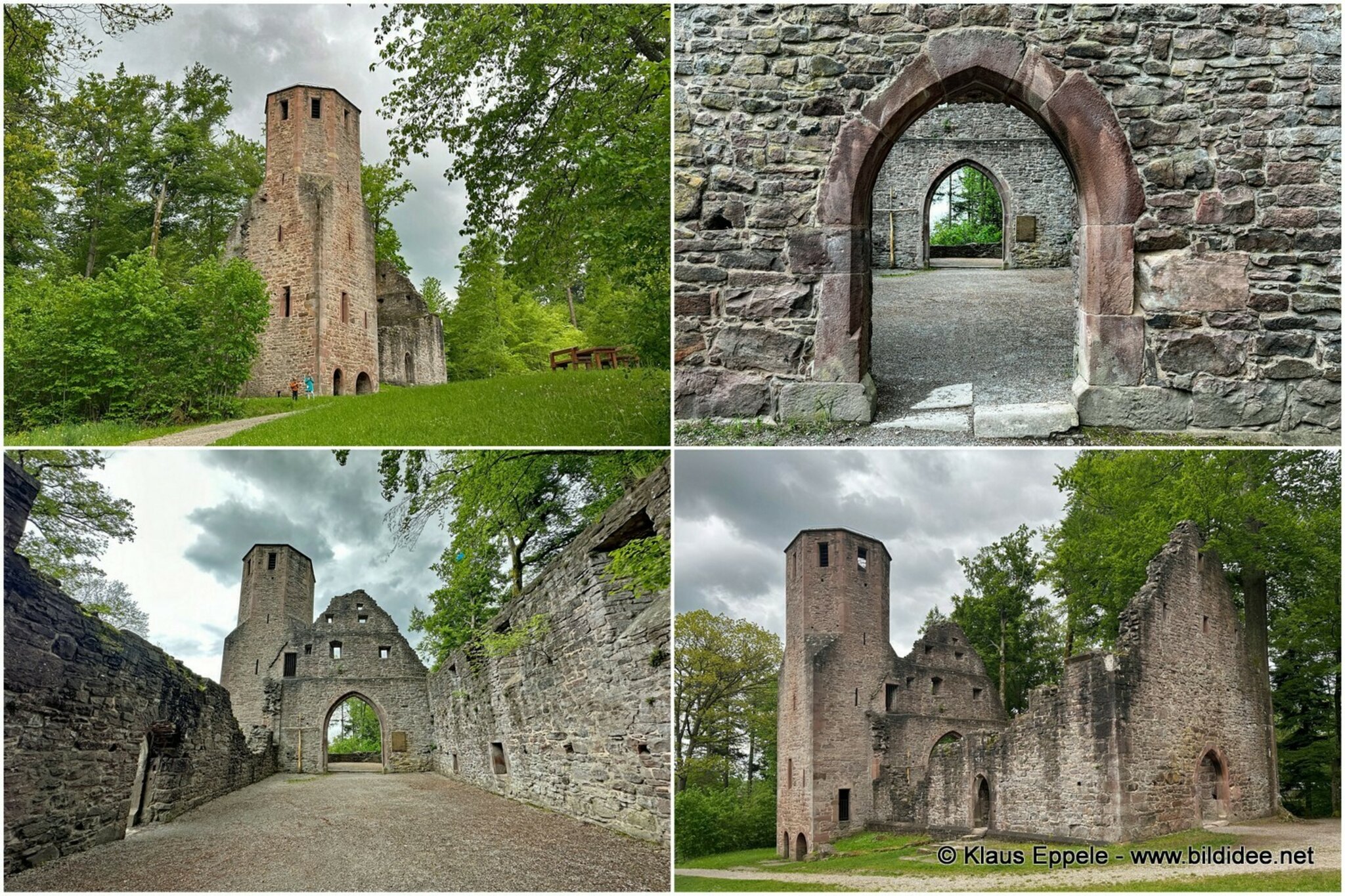 Ruine St.Barbara-Kapelle Langensteinbach